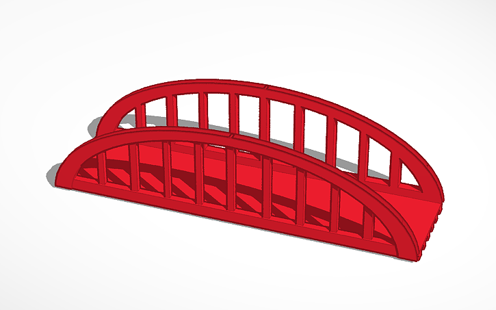 3D design Bridge - Tinkercad