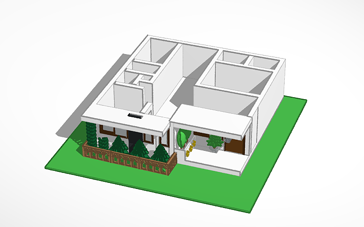 3D design Ground Floor - Tinkercad
