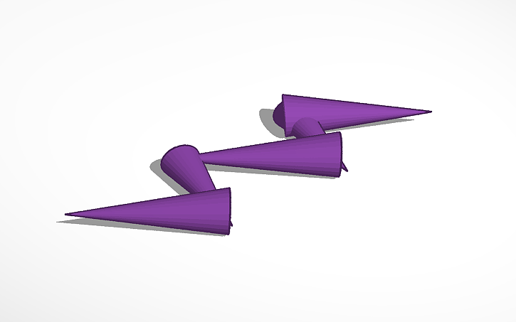 3D design Lightning | Tinkercad