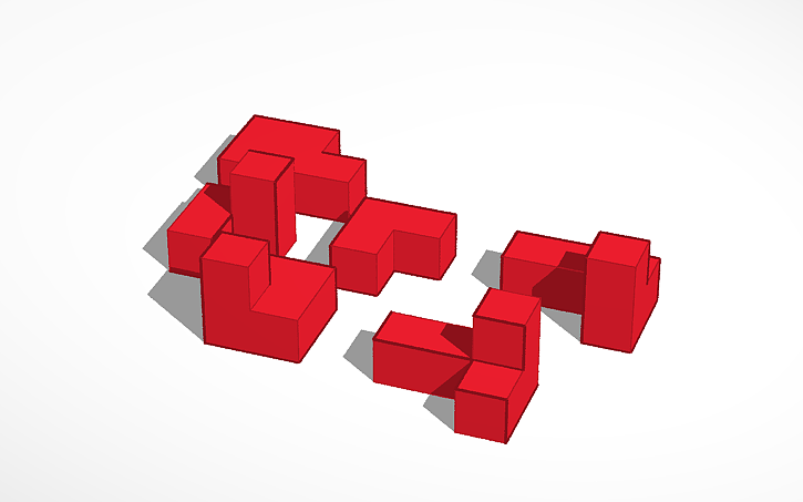 3d Design 3d Puzzle Tinkercad