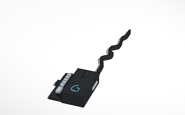 3D design Klavyeli Mouse | Tinkercad