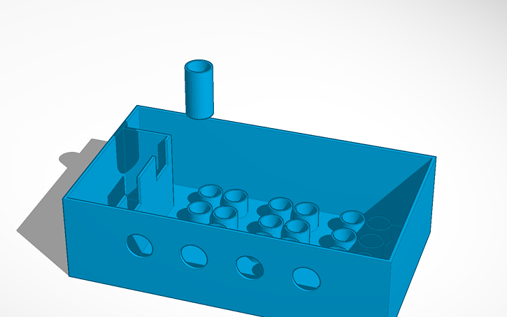 3D design Binary Clock Box - Tinkercad 3D design Binary Clock Box - Tinkercad