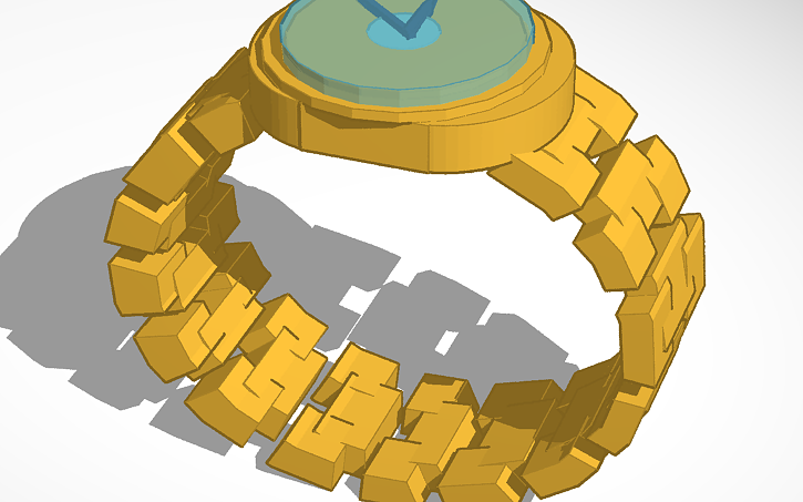 3D design your wrist watch - Tinkercad