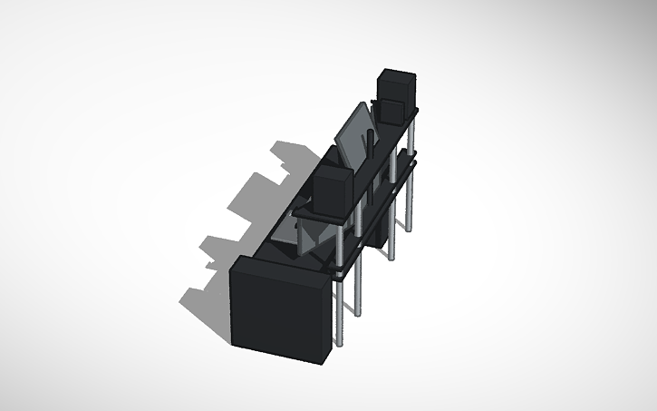 3D design Copy of Desk | Tinkercad
