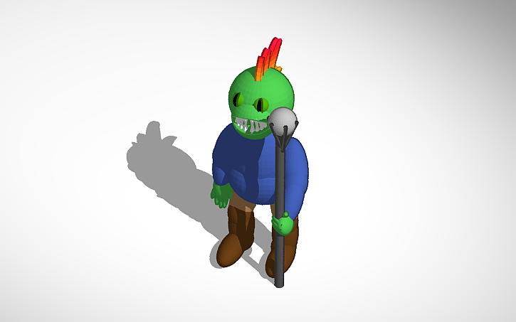 3D design D&D Wizard | Tinkercad