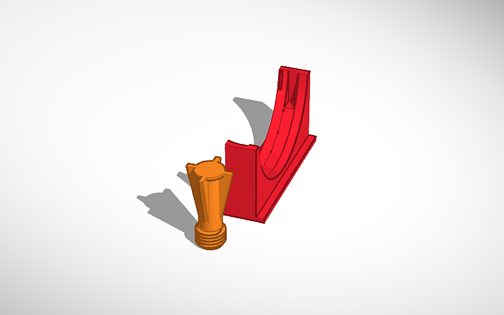 3D design Optical Lens 64mm - Tinkercad