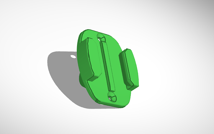 3D design gopro Clip Adapter More reinforced - Tinkercad