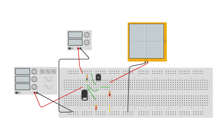 Circuit design Setup 2 - Tinkercad