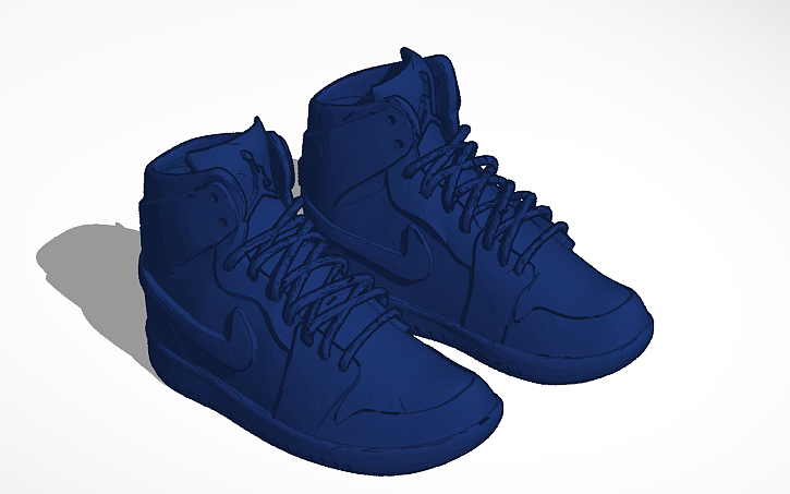 3D design Air Jordans 1 - Tinkercad