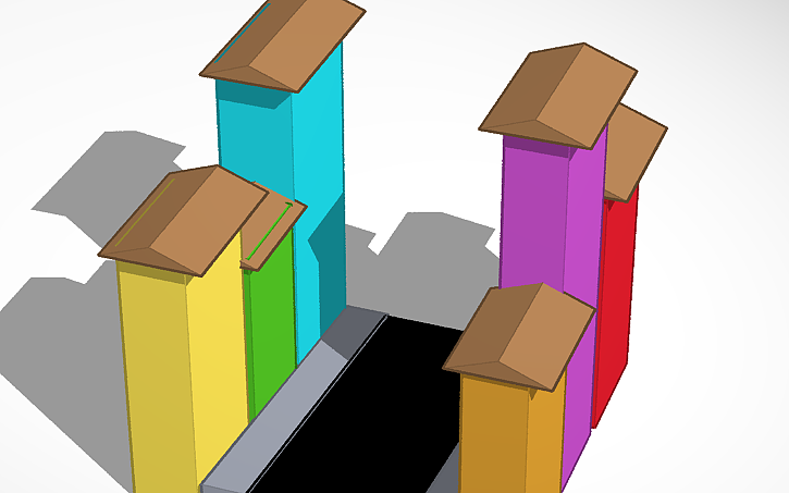 3D design Street Model 3D | Tinkercad