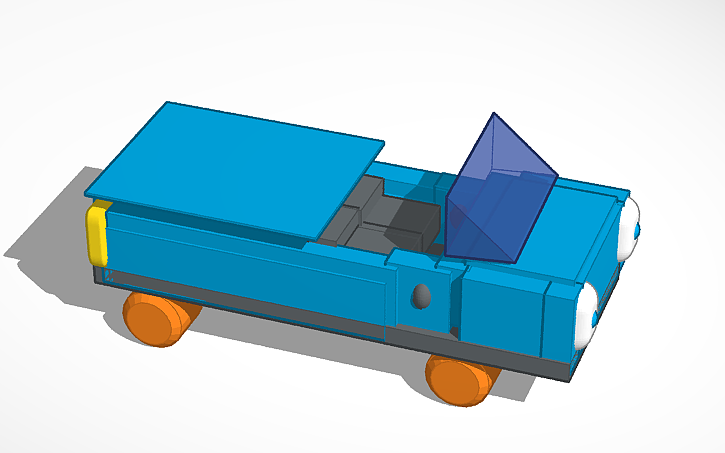 3D design classic car yangacı | Tinkercad