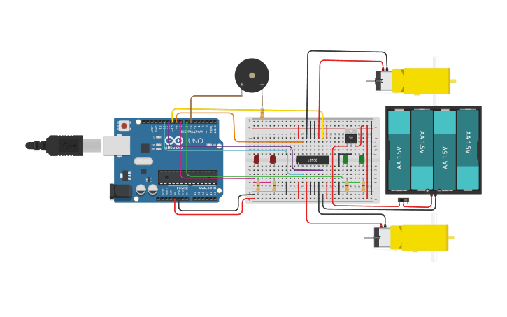 Circuit design AUTO_BLUETOOTH - Tinkercad