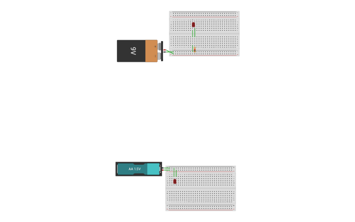 Circuit design Simple circuit for Begginers - Tinkercad