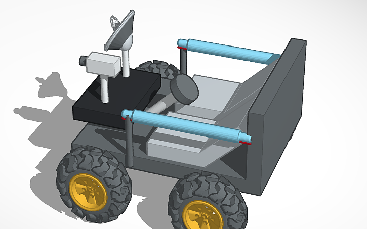 3D design Farah's Moon Rover - Tinkercad