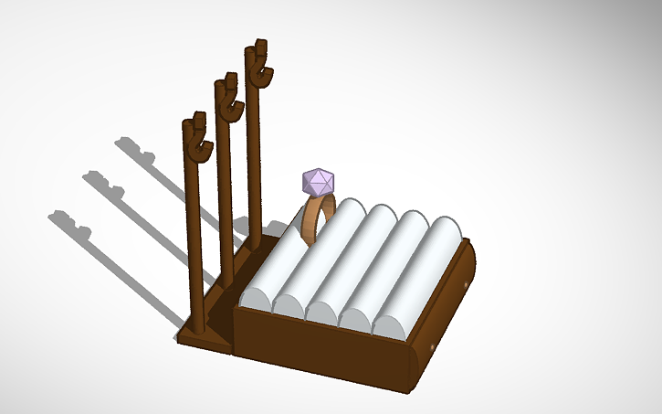 3D design Jewlery Box - Tinkercad