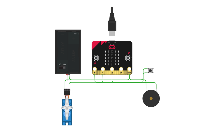 Circuit design Spectrometer - Tinkercad