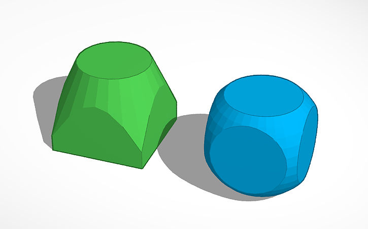 3D design Cubo y Cono | Tinkercad