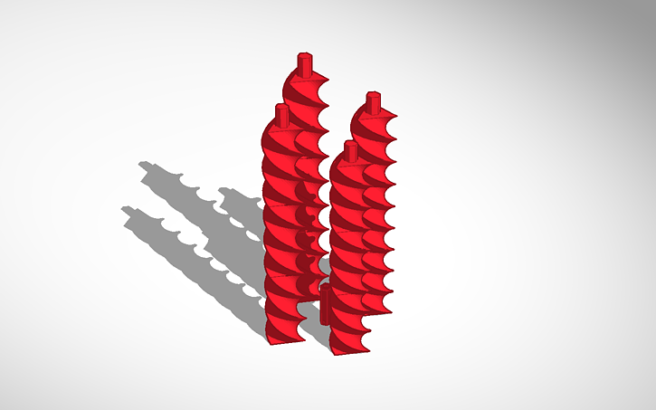3d Design Archimedes Screw Attachment Tinkercad