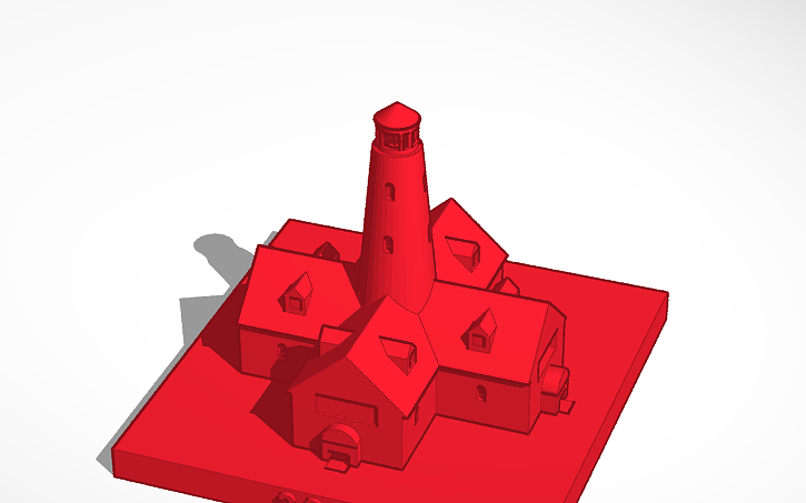 3D design Matt's Lighthouse | Tinkercad