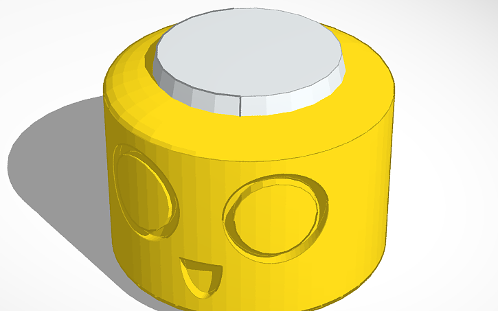 3D design Servbot Head - Tinkercad