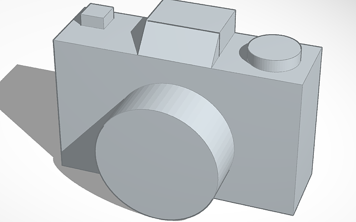 3D design Camera - Tinkercad