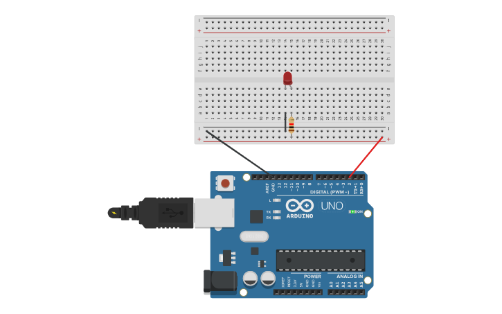 Circuit Design Experiment 1b Tinkercad