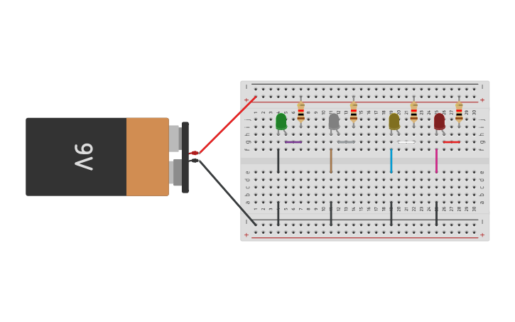 Circuit design HELLO THERE | Tinkercad