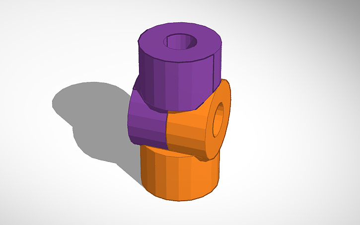 3D design Elbow Joint - Tinkercad