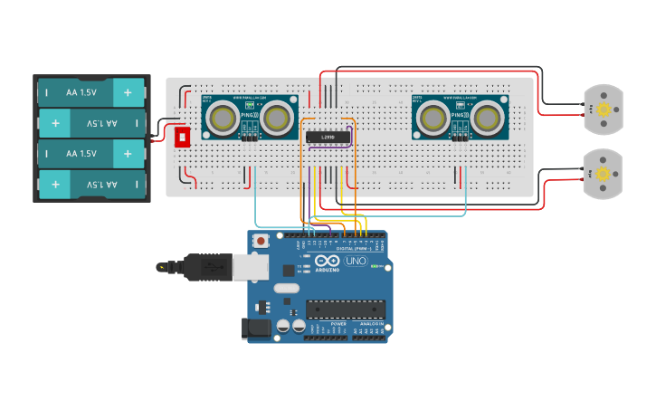 Circuit design Tugas Adila - Tinkercad