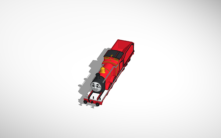 3D design Winston/Eagle The Red Engine | Tinkercad