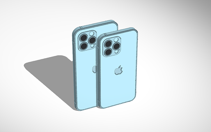 3D design iPhone 13 Pro | Pro Max - Tinkercad
