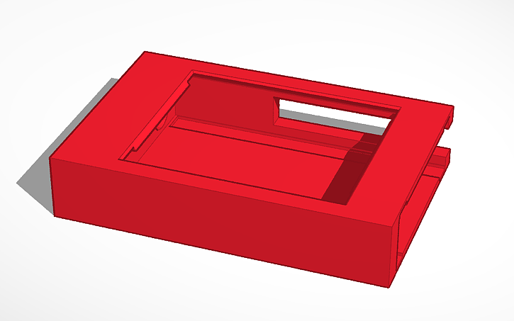 3D design Nano VNA Casing - Tinkercad