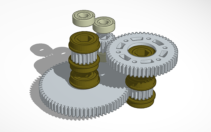 3D design Gearbox - Tinkercad