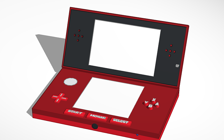 3D design Nintendo 3DS - Tinkercad