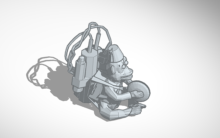 3D design Monkey bomb - Tinkercad