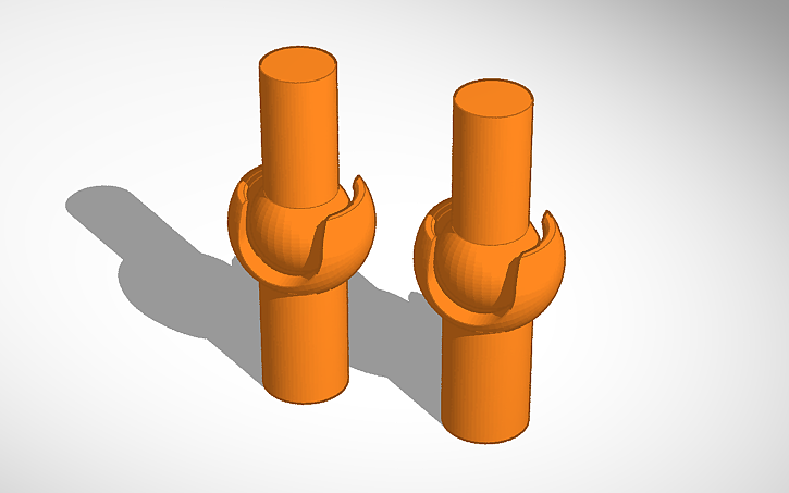 3D design Ball Joints Test 2 - Ready For Printing - Tinkercad