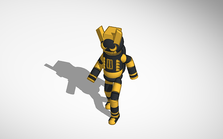 3D design My avatar. The SUPERBOT - Tinkercad