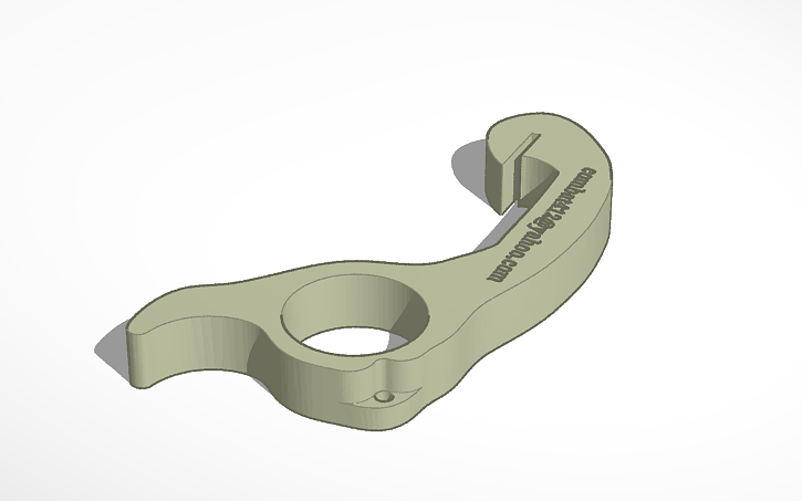 3D design bottle opener | Tinkercad