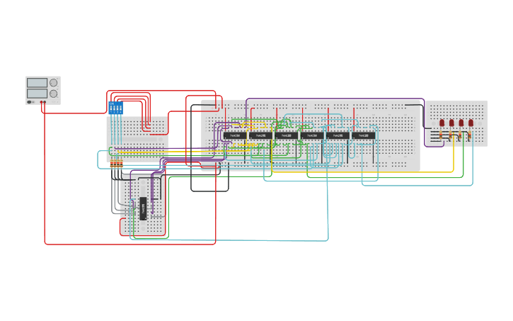 Circuit design NBCD-5221 - Tinkercad