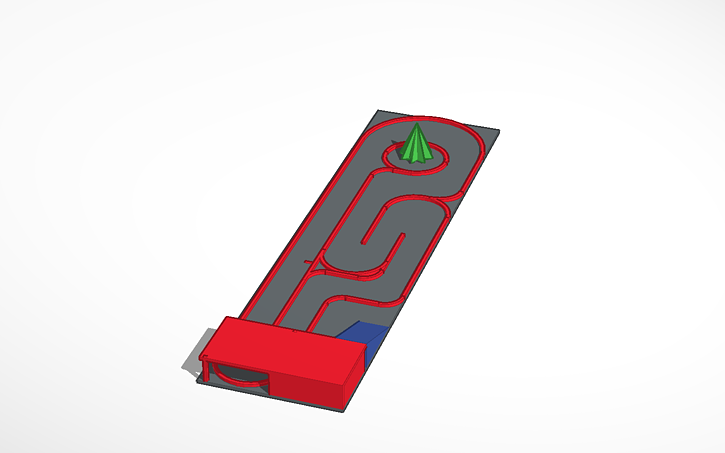 3D design RC Drift track smr - Tinkercad