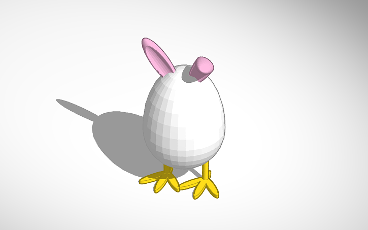 3D design Early Easter Animal Project - Tinkercad