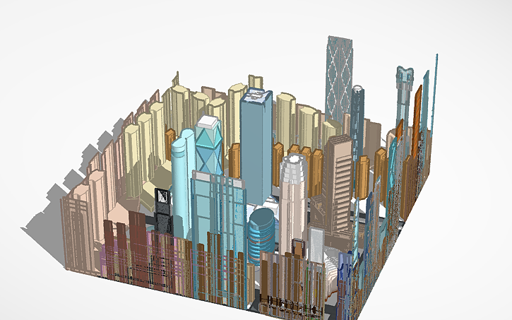 3D design Behrewdeev's Tallest Buildings | Tinkercad