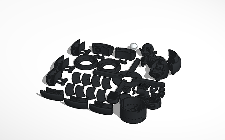 3D design GLaDOS | Tinkercad