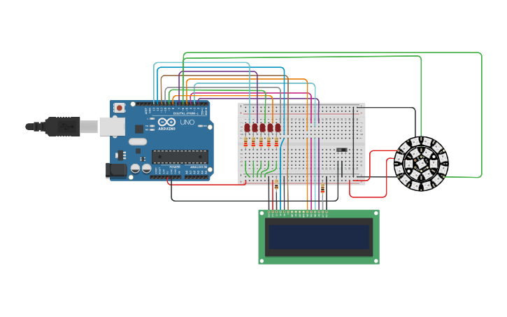 Circuit Design Debug China2019 小黄人迎猪年 电路 Tinkercad