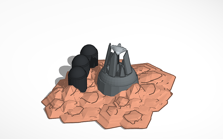 3D design Moon base :) | Tinkercad