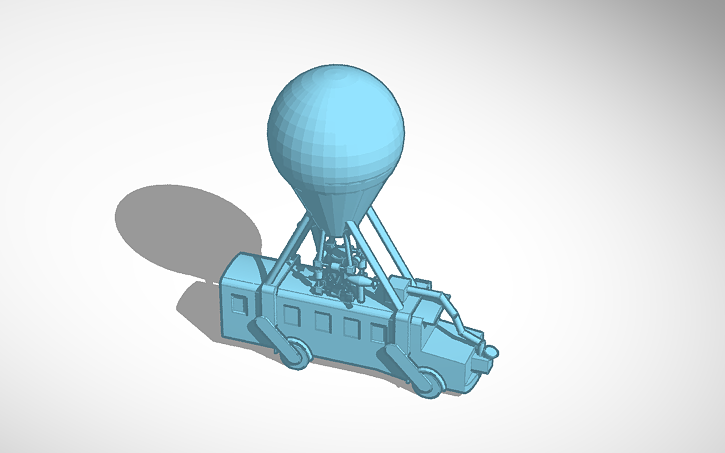 3D design Fortnite Battle bus | Tinkercad