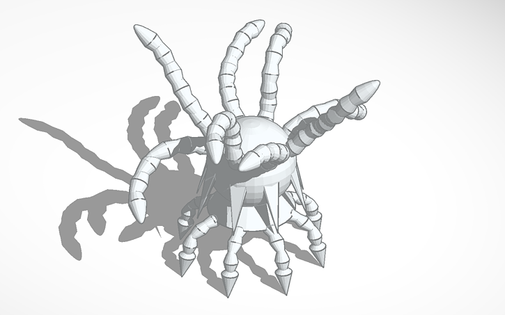 3D design #MechaMay OCTo-Mech - Tinkercad