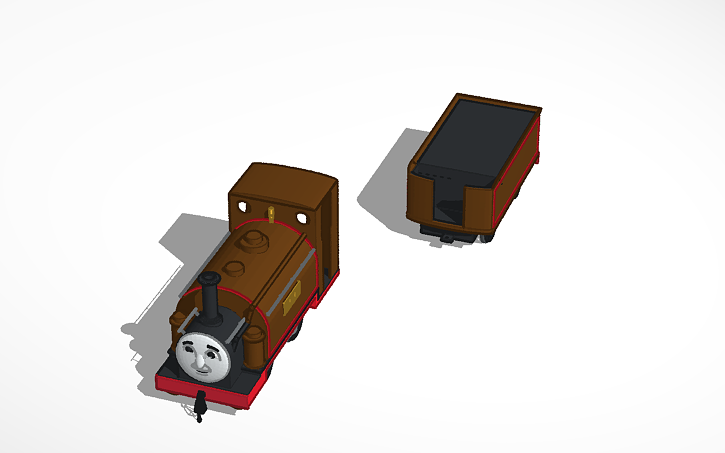3D design RWS Duke the Lost Engine - Tinkercad