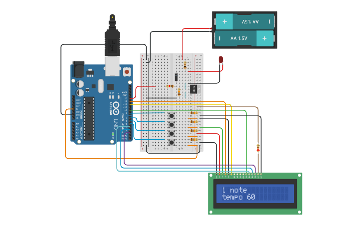Circuit design ソレノイド - Tinkercad