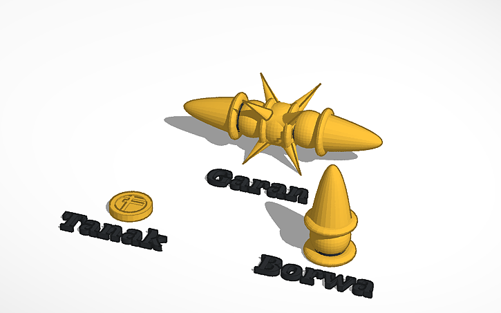 3D design Intergalactic Currency (Physical) | Tinkercad